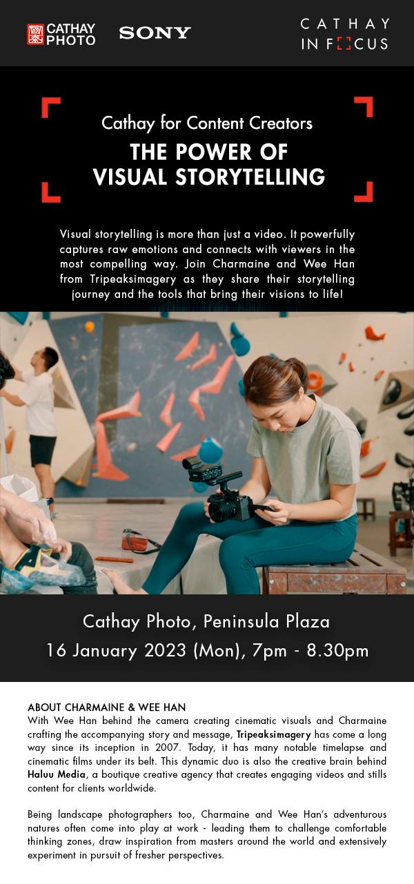 Cathay Photo | Cathay for Content Creators: The Power of Visual…