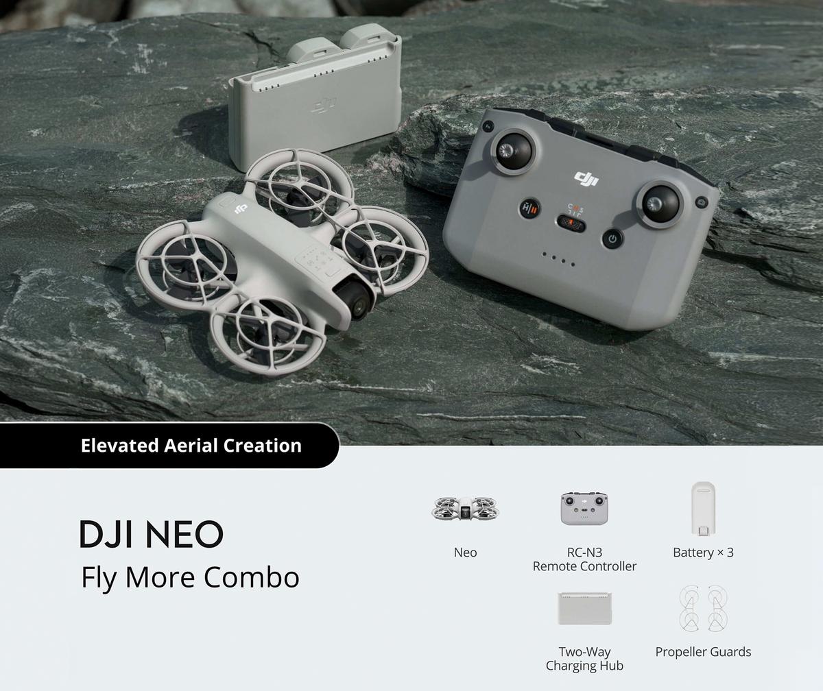 Cathay Photo | DJI Neo Fly More Combo (RC-N3)