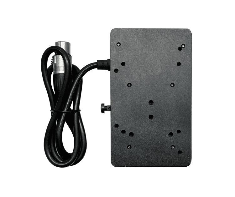 Cathay Photo | LITH L-12S V Mount Plate with 4-pin XLR Connector