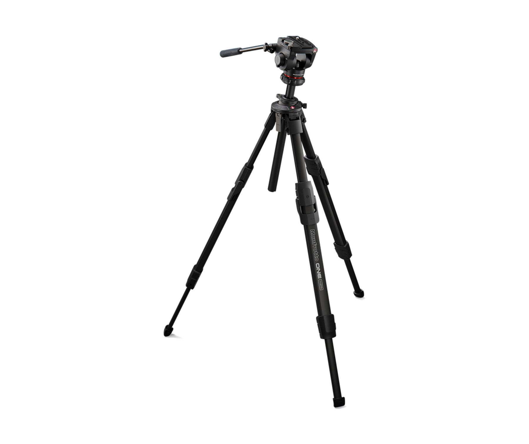 Cathay Photo | Manfrotto ONE Hybrid Aluminium Tripod with 500X Fluid…