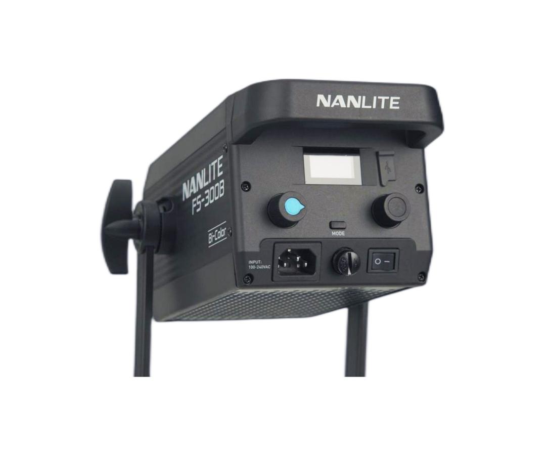 Cathay Photo | Nanlite FS-300B Bi-Color LED Spotlight