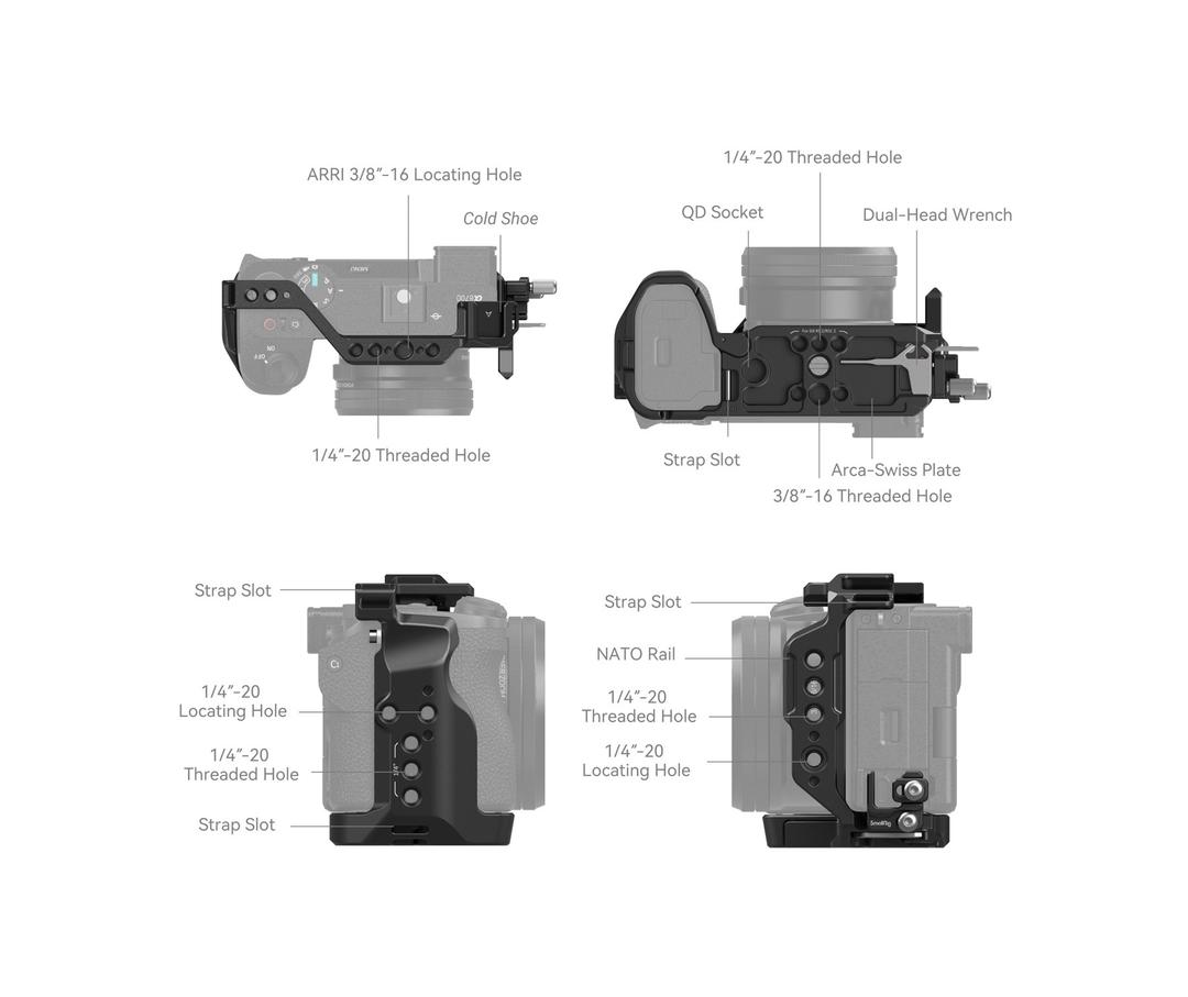 Cathay Photo | SmallRig 4336 Cage Kit for Sony A6700