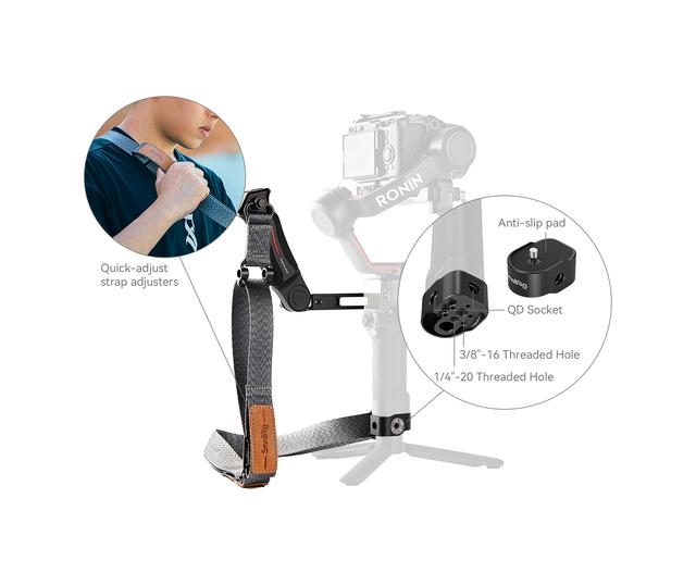 Cathay Photo | SmallRig 4383 Weight-Reducing Sling Handgrip Kit for…