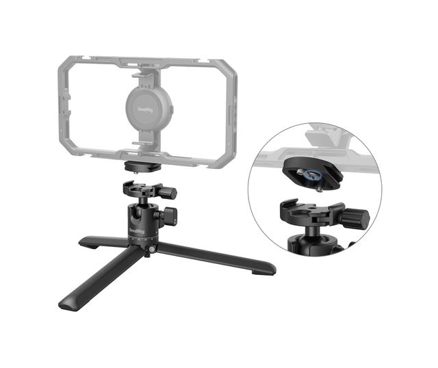 Cathay Photo | SmallRig 4630 Metal Tabletop Tripod with Arca-Swiss…