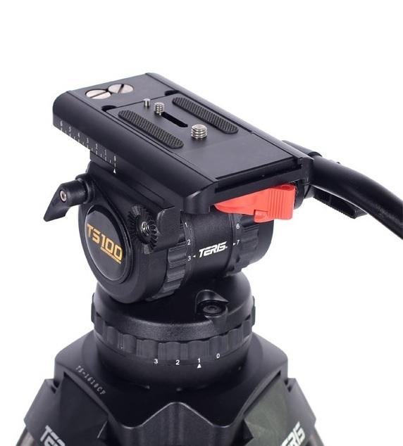 Cathay Photo | Teris TS100CF-Q Fluid Head And Tripod Kit