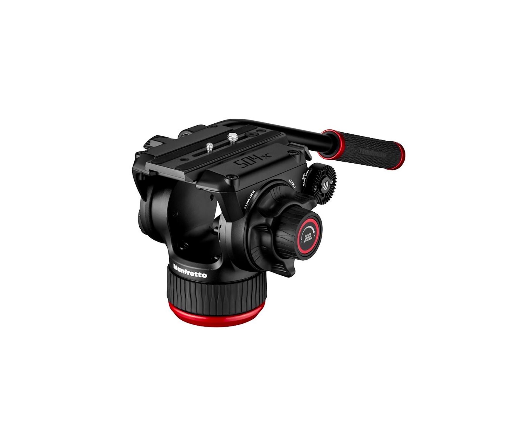 Cathay Photo | Manfrotto 504X Fluid Video Head with Carbon Fibre Twin…