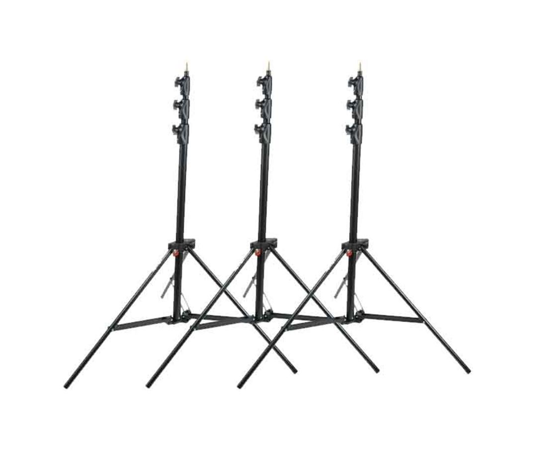 Cathay Photo | Manfrotto 1004BAC-3 Master Lighting Stand (Pack of 3)